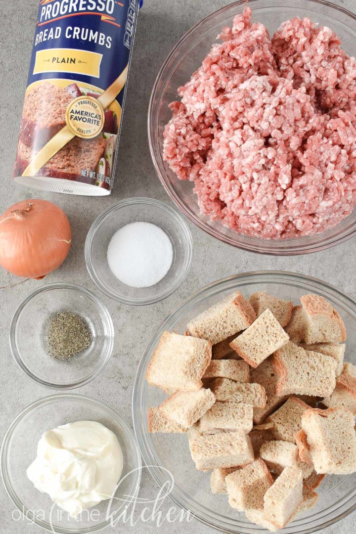 Ukrainian Pork Meatballs (kotlety) - Olga in the Kitchen