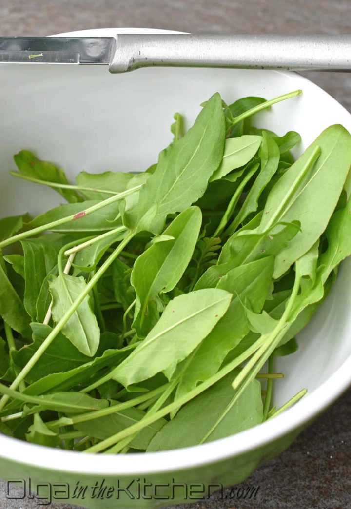 Shchavel Borscht (Sorrel Soup) - Olga in the Kitchen