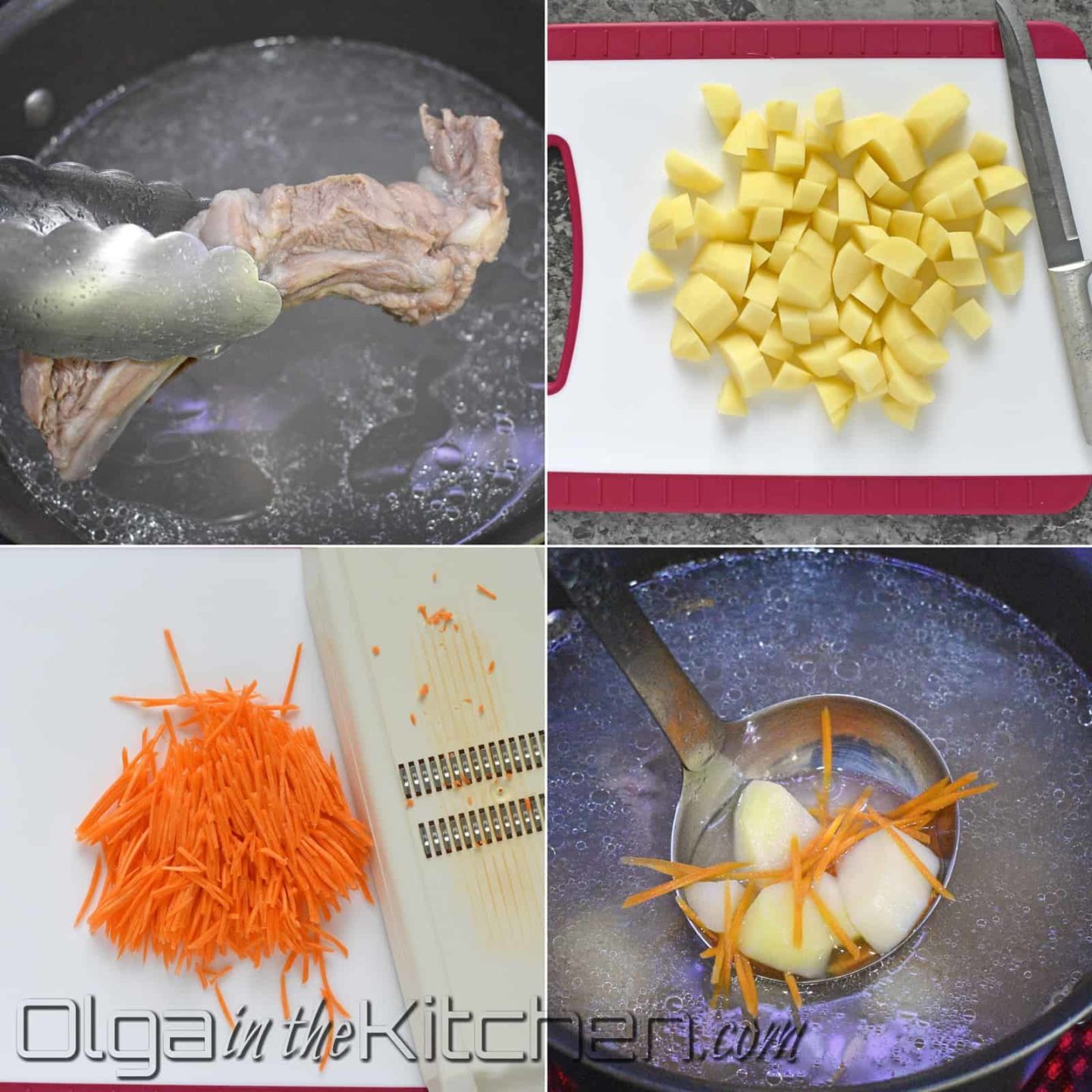 Shchavel Borscht (Sorrel Soup) - Olga in the Kitchen