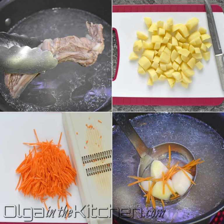 Shchavel Borscht (Sorrel Soup) - Olga in the Kitchen