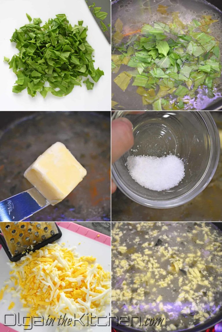 Shchavel Borscht (Sorrel Soup) - Olga in the Kitchen