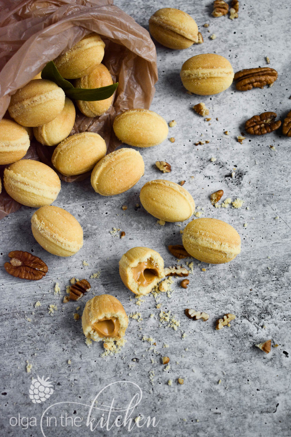 Oreshki Recipe (Walnut Shaped Cookies) - Olga in the Kitchen