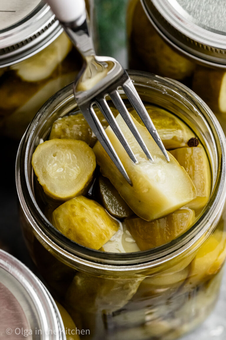 Easy Homemade Dill Pickles - Olga in the Kitchen